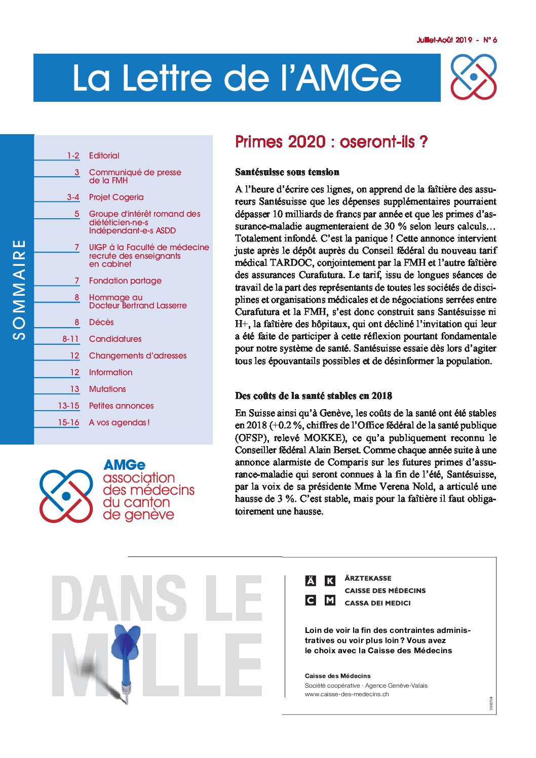 AMGe: Association des Médecins du Canton de Genève